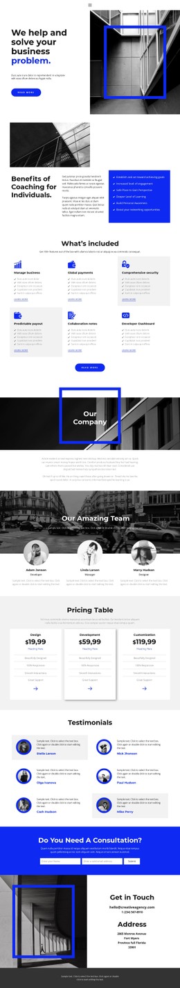 2290 Business & Law CSS Templates