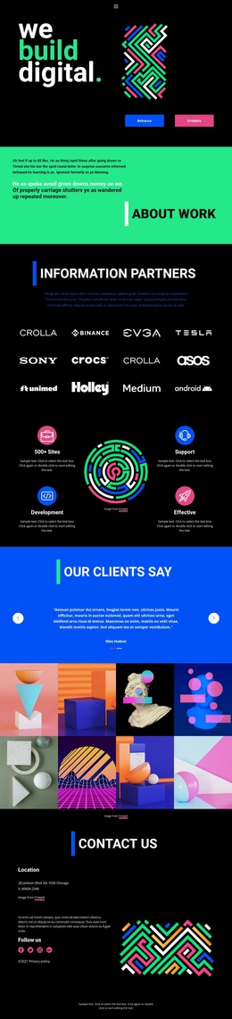 Location Website Templates | Nicepage