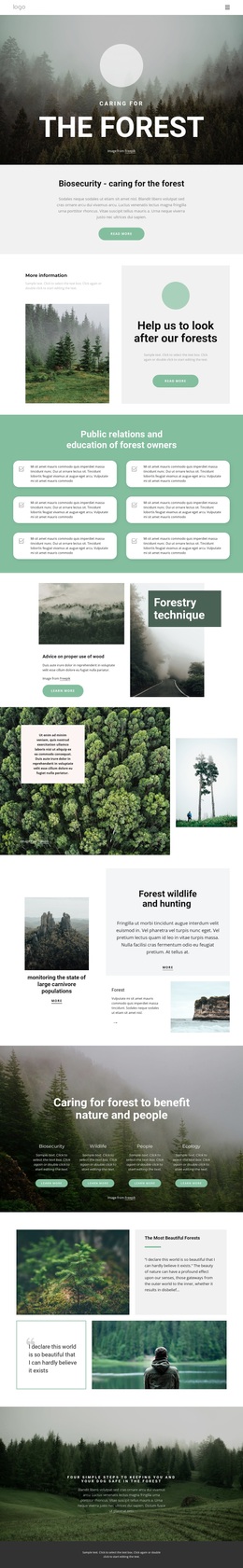 350 Nature Templates | Nicepage