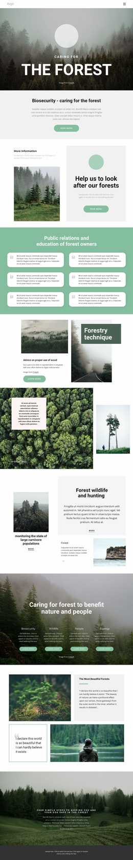 350 Nature Website Designs | Nicepage