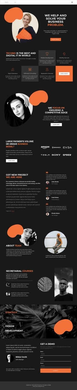 Volume Html Code Examples | Nicepage