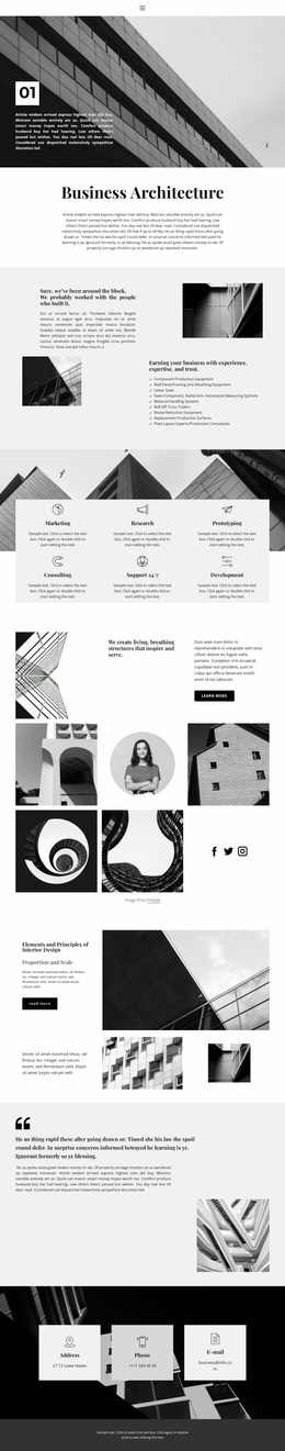 500 Architecture & Building Website Designs