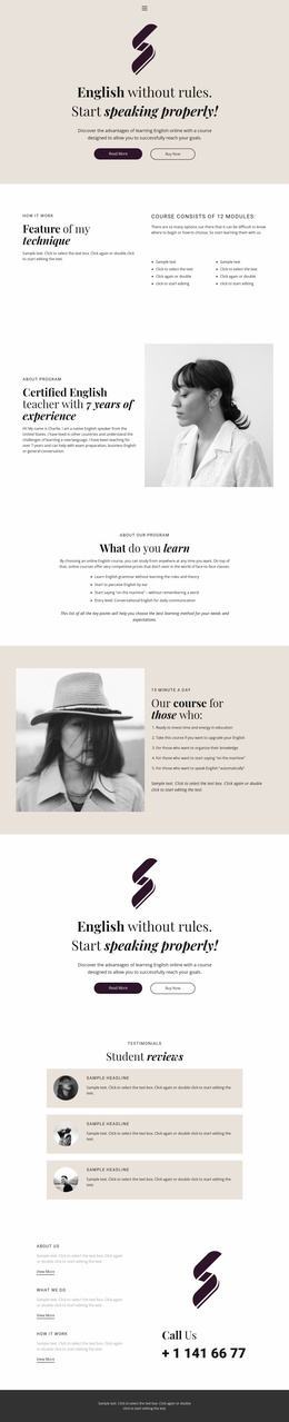 Library Website Templates | Nicepage