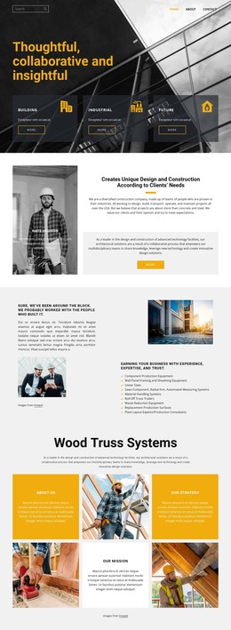 Thoughtful, collaborative and insightful - Website Template by Nicepage