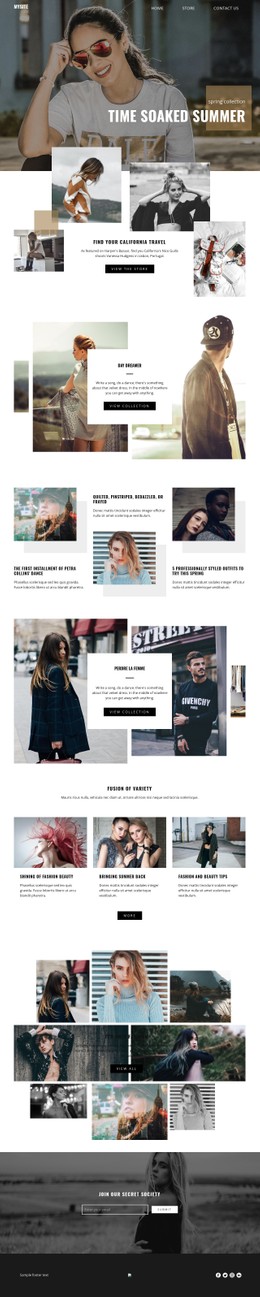 460 Fashion & Beauty CSS Templates