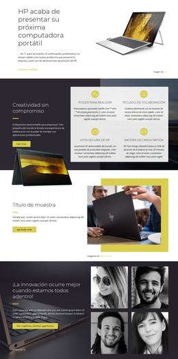 La mejor tecnología informática - Plantilla HTML por Nicepage