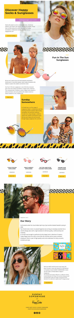 Zara Website Template