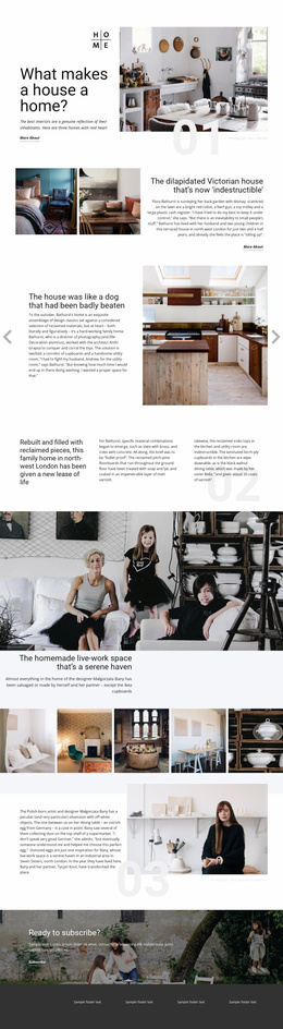 Home Improvement Website Templates | Nicepage