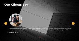 Positive reviews - Website Template by Nicepage