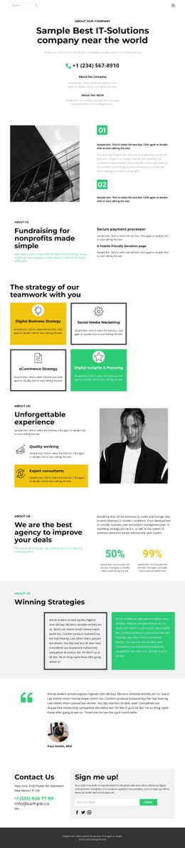 Simple CSS Templates | Nicepage