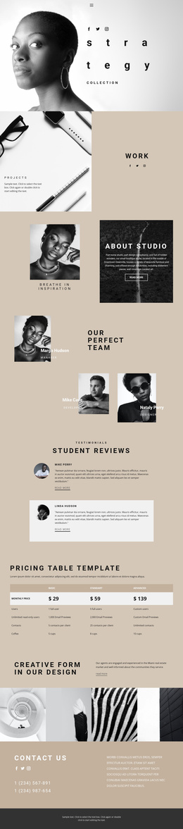 Reviews Website Templates | Nicepage