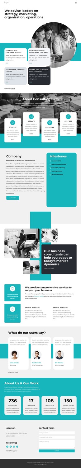 Organization HTML Templates | Nicepage