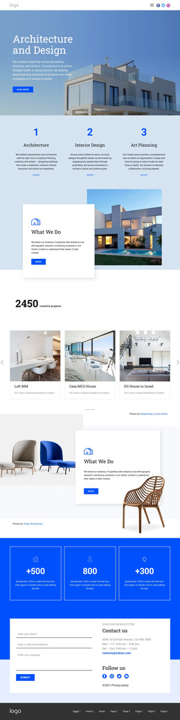 490 Architecture & Building HTML5 Templates