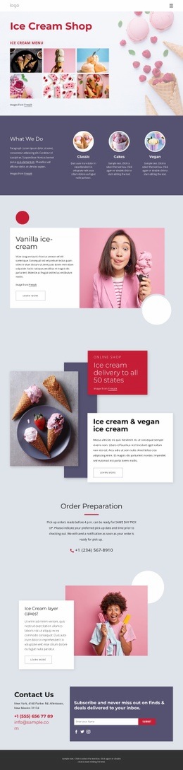 890 Food & Restaurant Html Code Examples | Nicepage