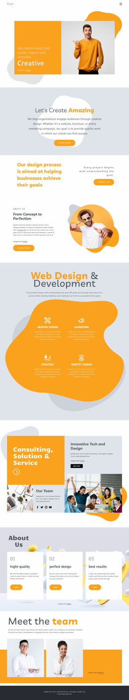 Achievement Website Designs | Nicepage