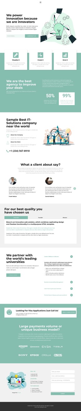 University HTML Templates | Nicepage
