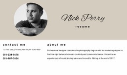 Profiles Html Code Examples