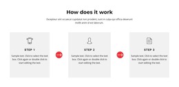 The points - Website Template by Nicepage