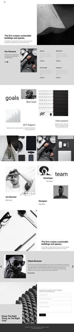 Resume CSS Templates | Nicepage