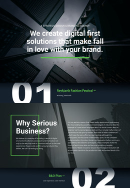Digital first solutions - HTML Template by Nicepage