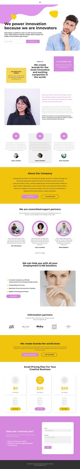 Design Templates | Nicepage