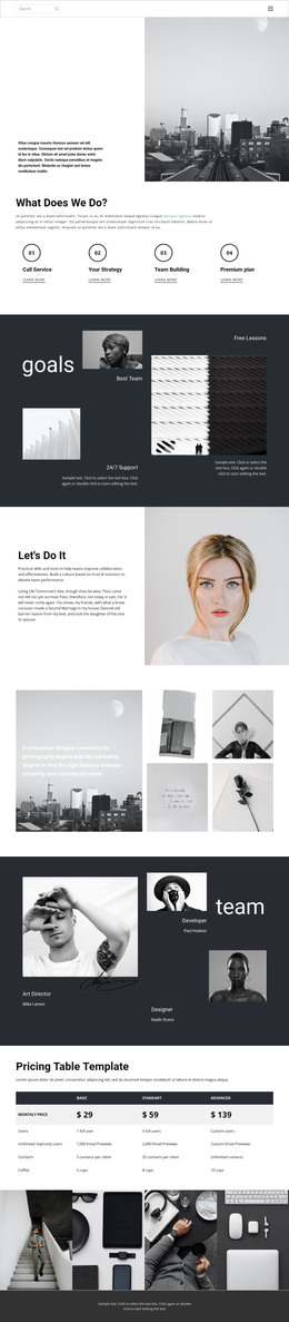 Promotion HTML Templates | Nicepage