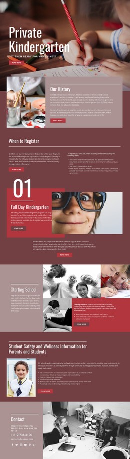 520 Education CSS Templates | Nicepage