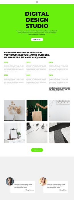 Digital space - Website Template by Nicepage
