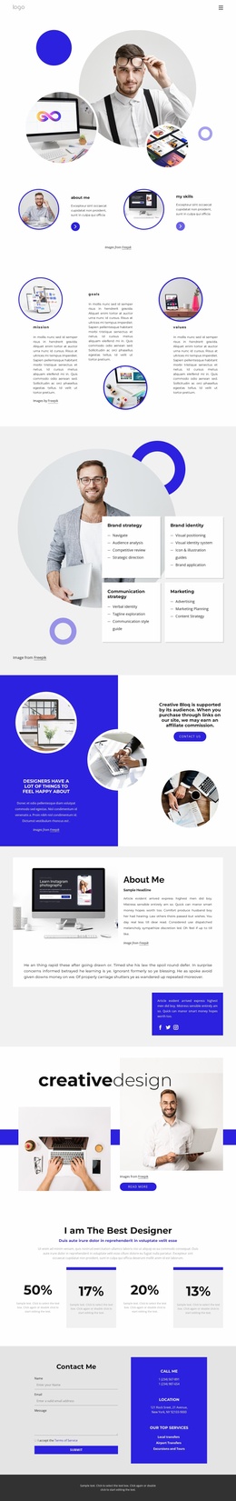 Skill Website Templates | Nicepage