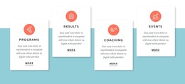 Features Section Website Design