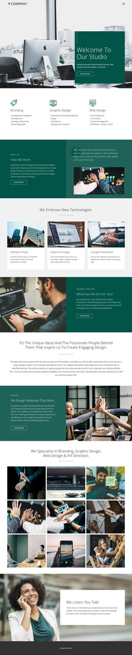Technology HTML Templates | Nicepage