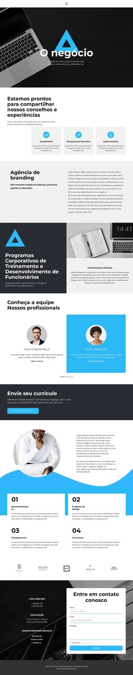 Currículo Modelos HTML | Nicepage