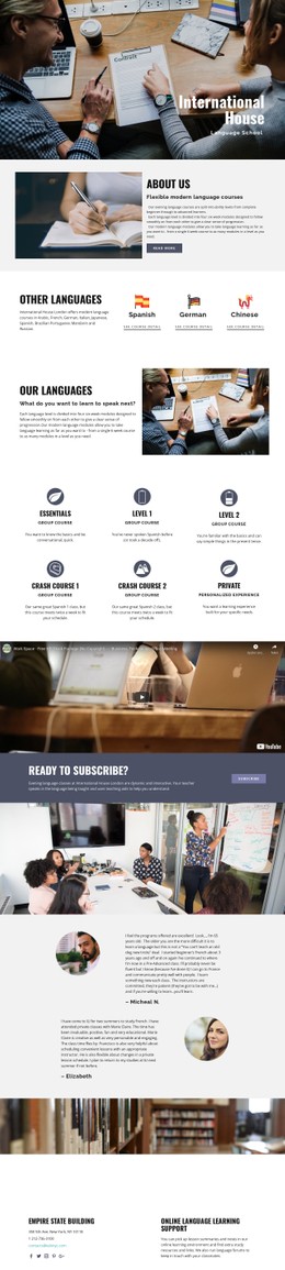 520 Education CSS Templates | Nicepage