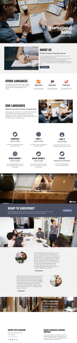 520 Education Templates | Nicepage