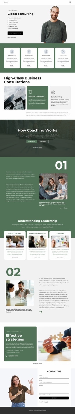 Grid repeater with big icons Html Code Example