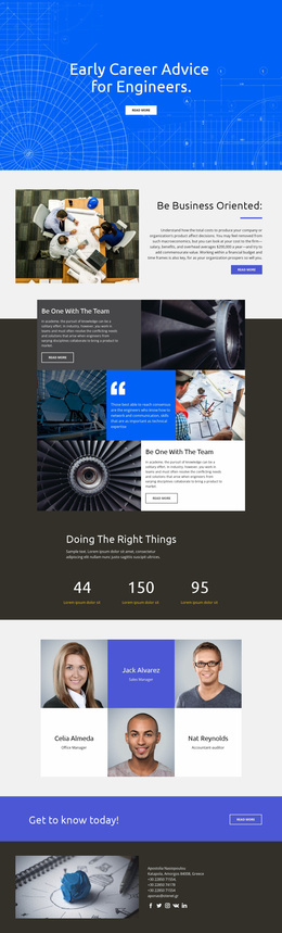Career Website Templates | Nicepage
