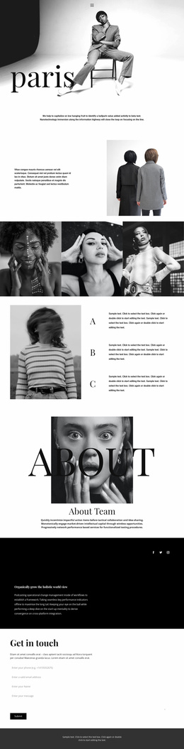 Wearing trends in sports - Landing Page by Nicepage