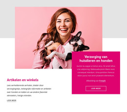 Verbazingwekkende feiten over honden - Website sjabloon door Nicepage