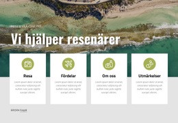 Planera en semester med oss - CSS -mall av Nicepage