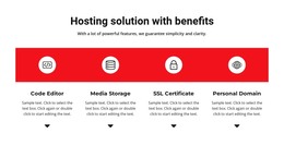 Benefits of working - Website Template by Nicepage