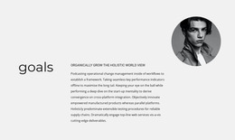 We set realistic goals - CSS Template by Nicepage