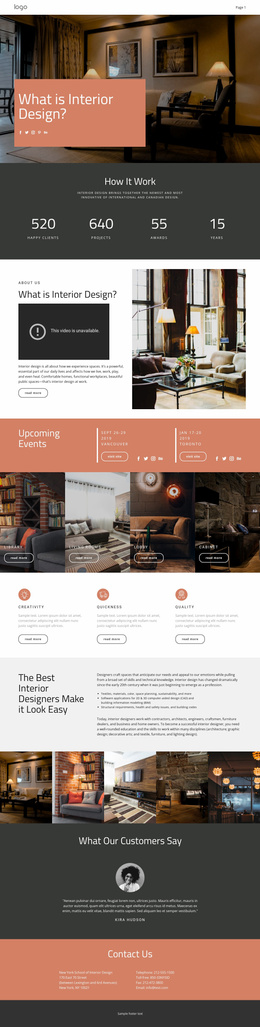 300 Interior Website Templates