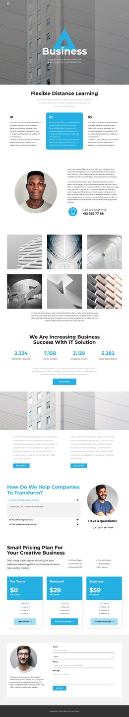 Company CSS Templates | Nicepage