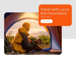 Mountains tour packages - CSS Template by Nicepage