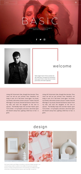 Fashion trends this year - Website Template by Nicepage