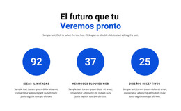 Trabajar en infografías - Plantilla HTML por Nicepage