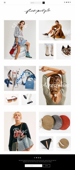 570 Fashion & Beauty Html Code Examples