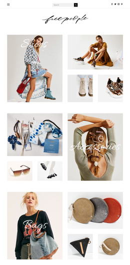 fashion - Web Page Design by Nicepage