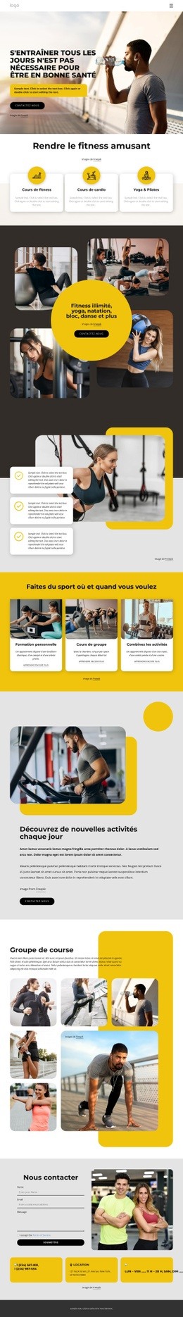Entraînement de basketball pour adultes - Modèle par Nicepage