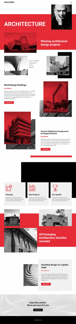 500 Architecture & Building Website Designs